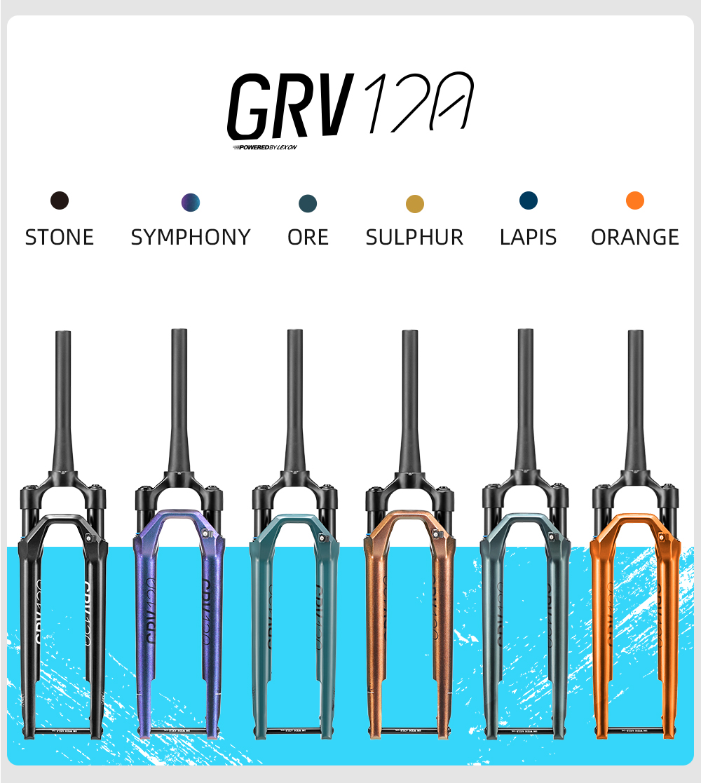 Lexon 700C Suspension Gravel Fork 40mm Travel E-Bike Ready Road ...