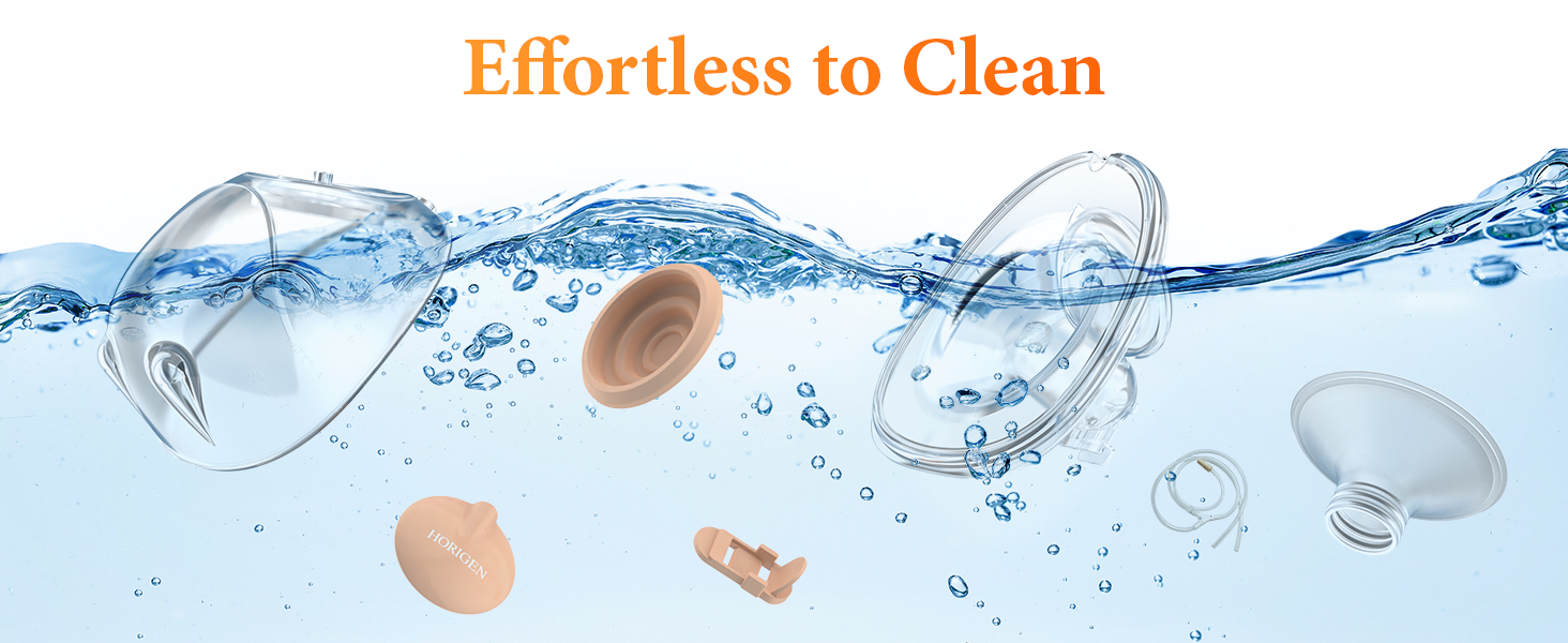 Horigen Decent Go D6 Double Electric Wearable Breast Pump Rechargeable ...