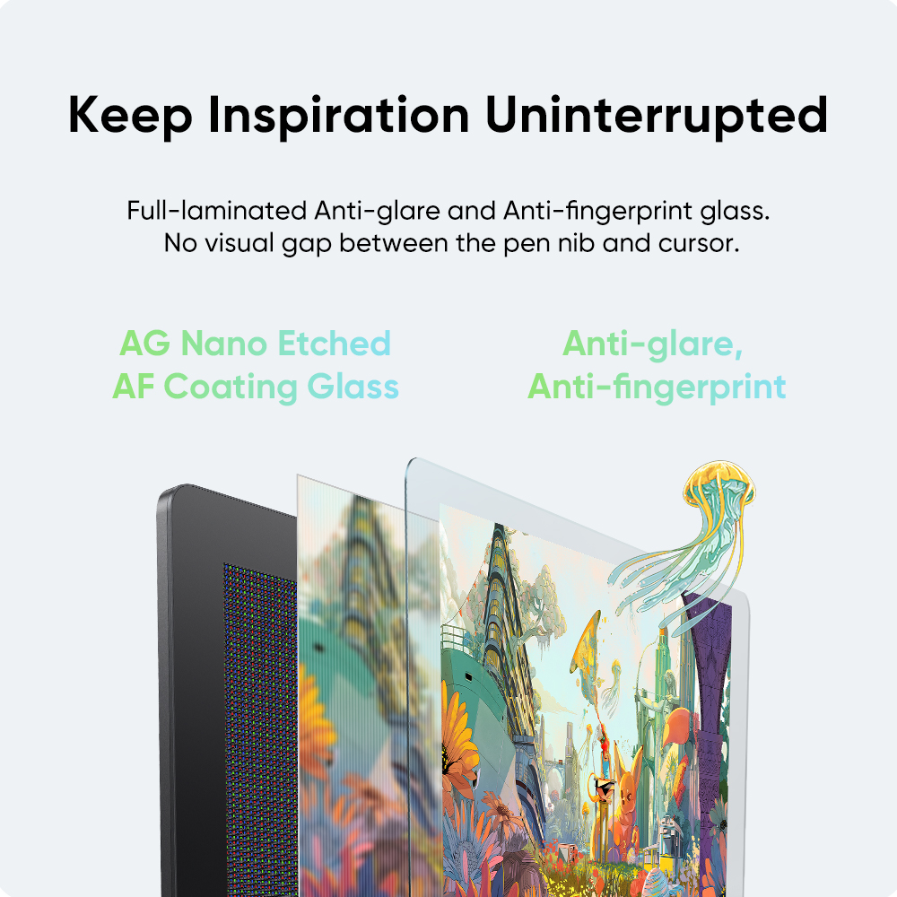 XPPen Artist Pro 24 Gen2 4K Digital Drawing Pen Display with 16K Pen ...