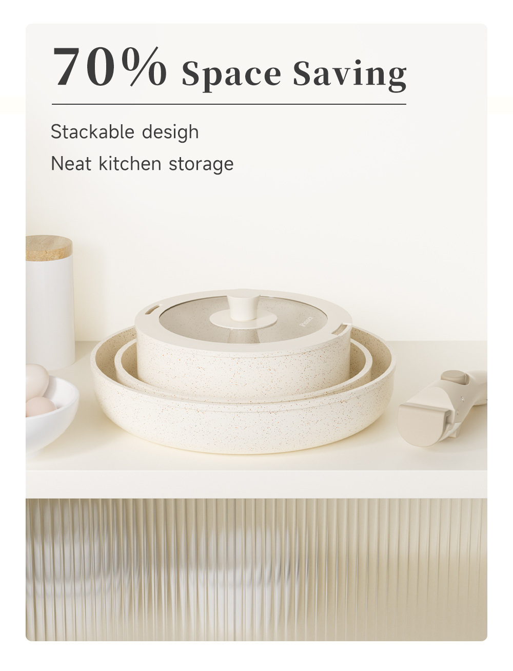 Simplus Detachable-Handle Cookware Set Pans and Pot Non Sticking ...