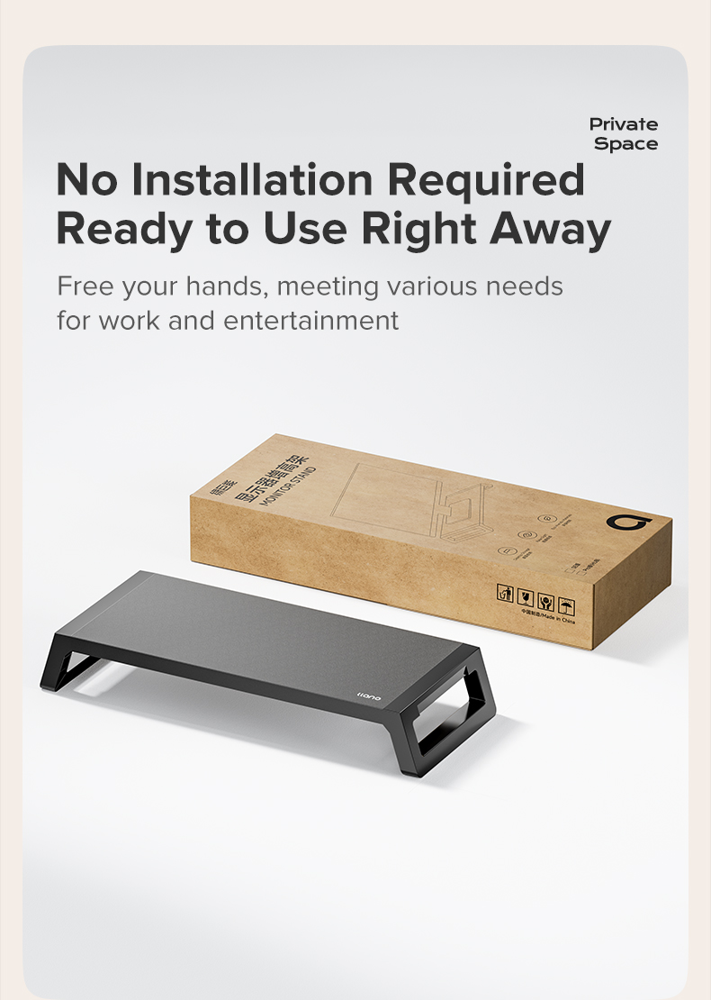 Llano Computer Monitor Stand Riser for Desk Pc Laptop Tv Desktop ...
