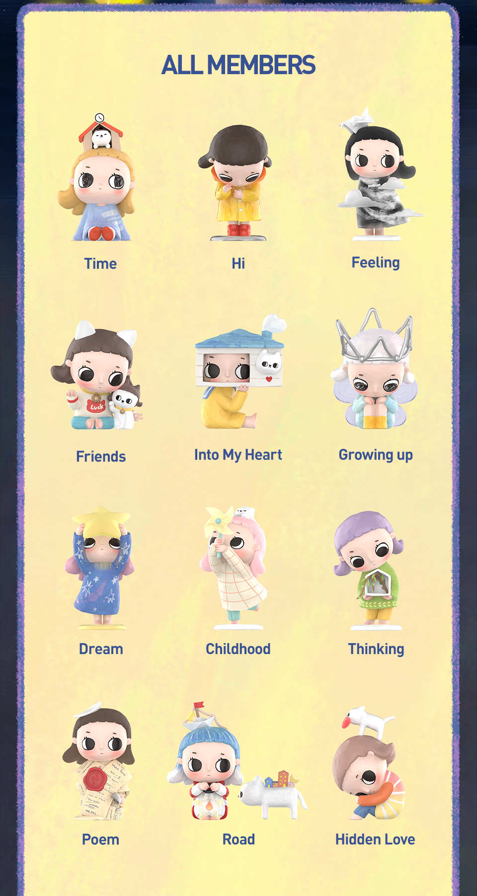 POP MART Nyota Growing up by Your way Series Figures (Whole Set ...