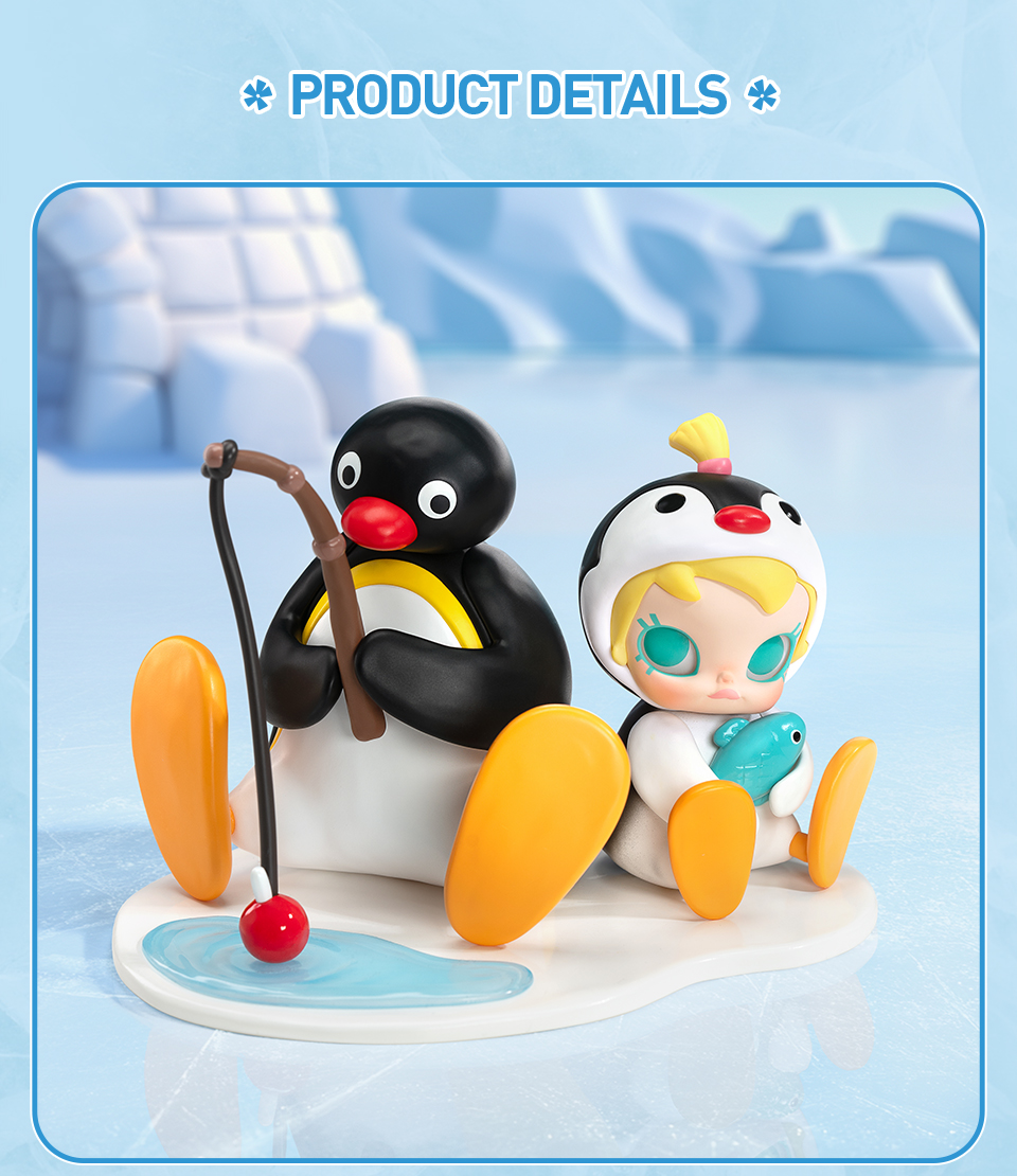 POP MART Baby Molly x PINGU Fishing Time Figure | Shopee Philippines