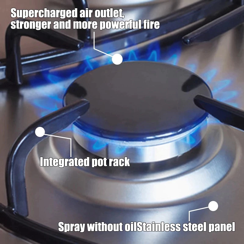 【Free Gift】Gas Stove Double Burner Gas Stove LPG Kitchen Appliance ...
