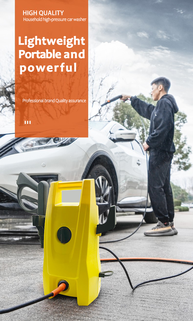 Turbo Waterjet High Pressure Cleaner 2600W Water Jet Sprayer Car Washer ...
