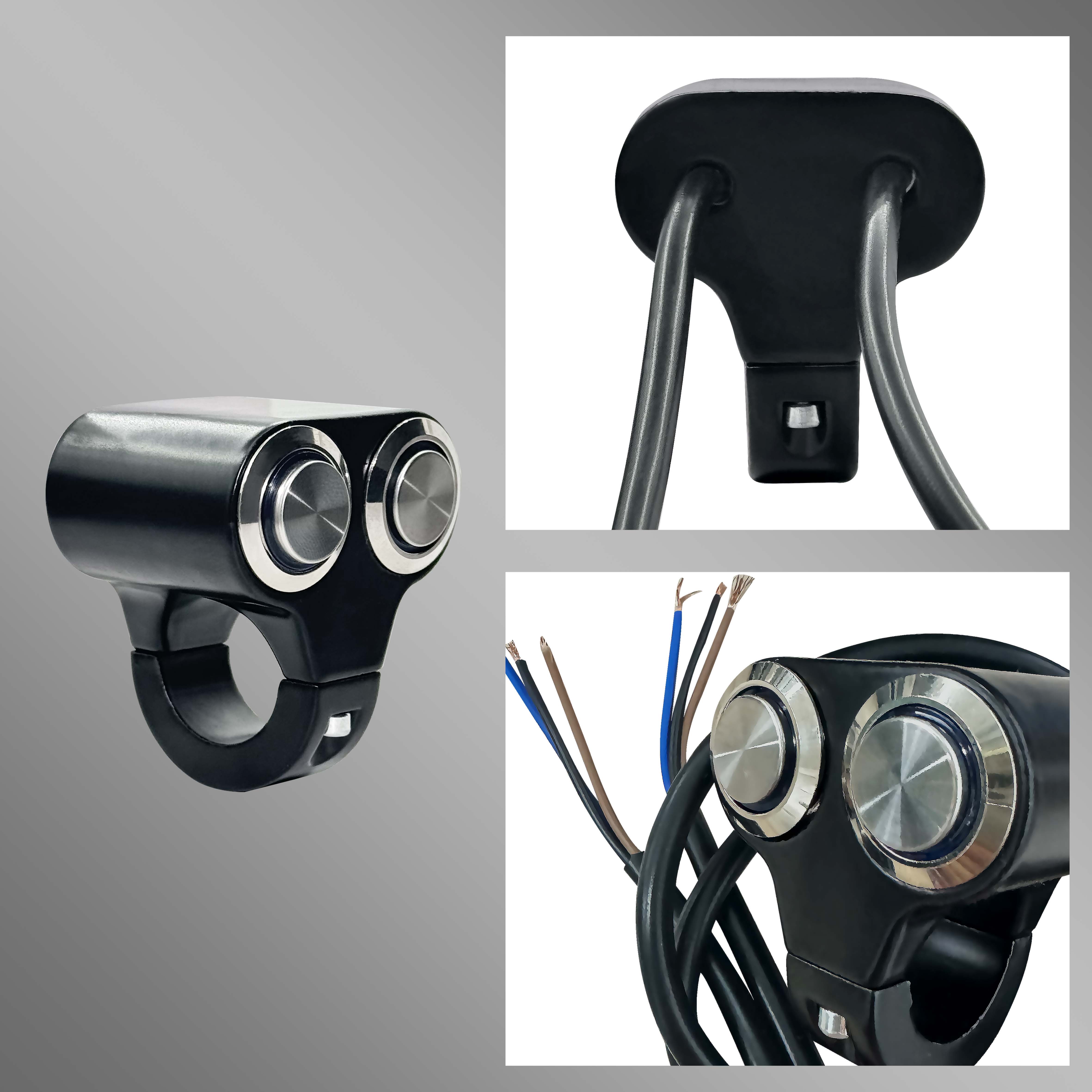 Mini Driving Light Switch Mirror Mount 3 Way On Off Right/Left | Shopee ...