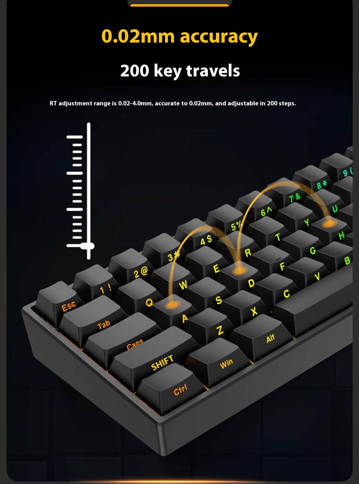 IROK ND63 PRO Wired Magnetic keyboard 0 Dead Zone Hot swappable RGB ...