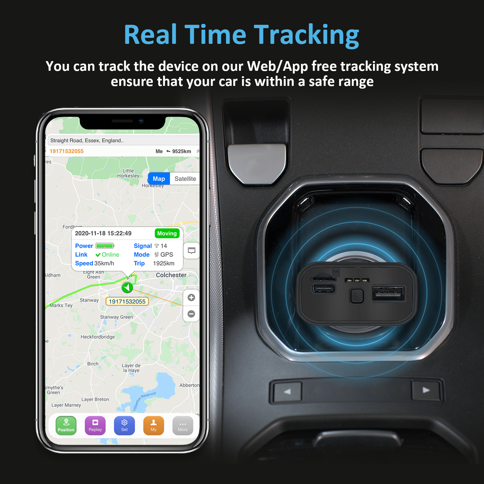SinoTrack 2G+4G Mini Car Charger Gps Tracker Plug And Play St-909 For ...