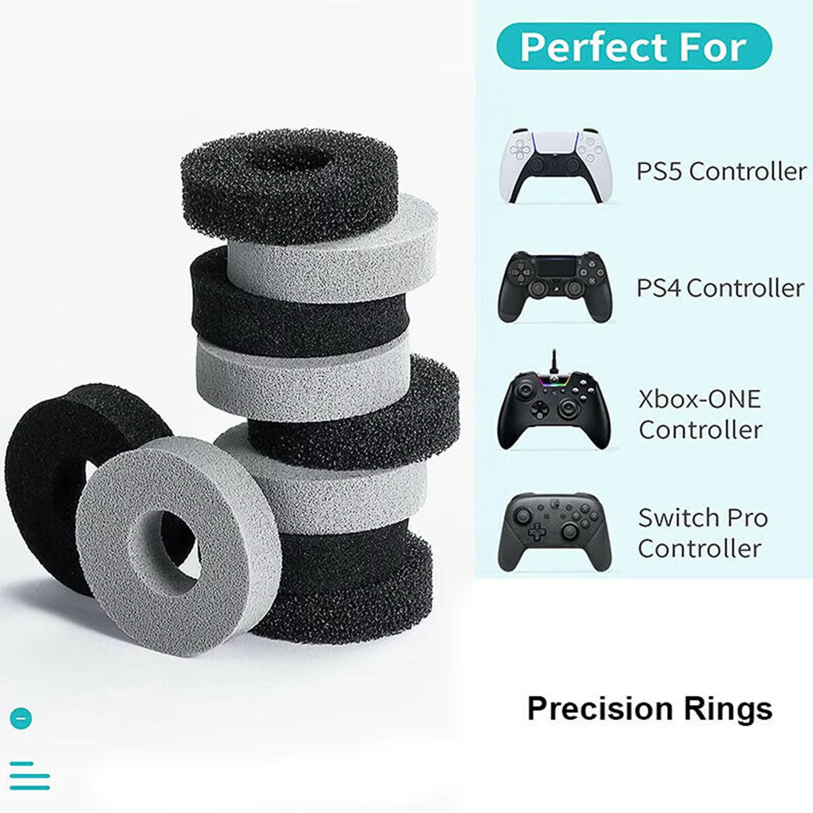 Precision Target Rings For PS5/PS4/Switch PRO/Xbox Game Controller ...