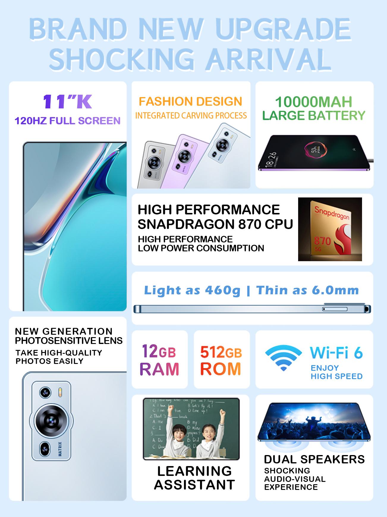 【11 free gifts】NUMVIBE Tab A5 Original Tablets 11 Inch 2024 Legit PC ...