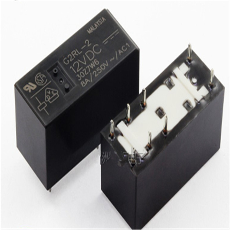Mini Relay G2RL-2 12VDC 24VDC 8A 8 Pin Small Relay | Shopee Philippines