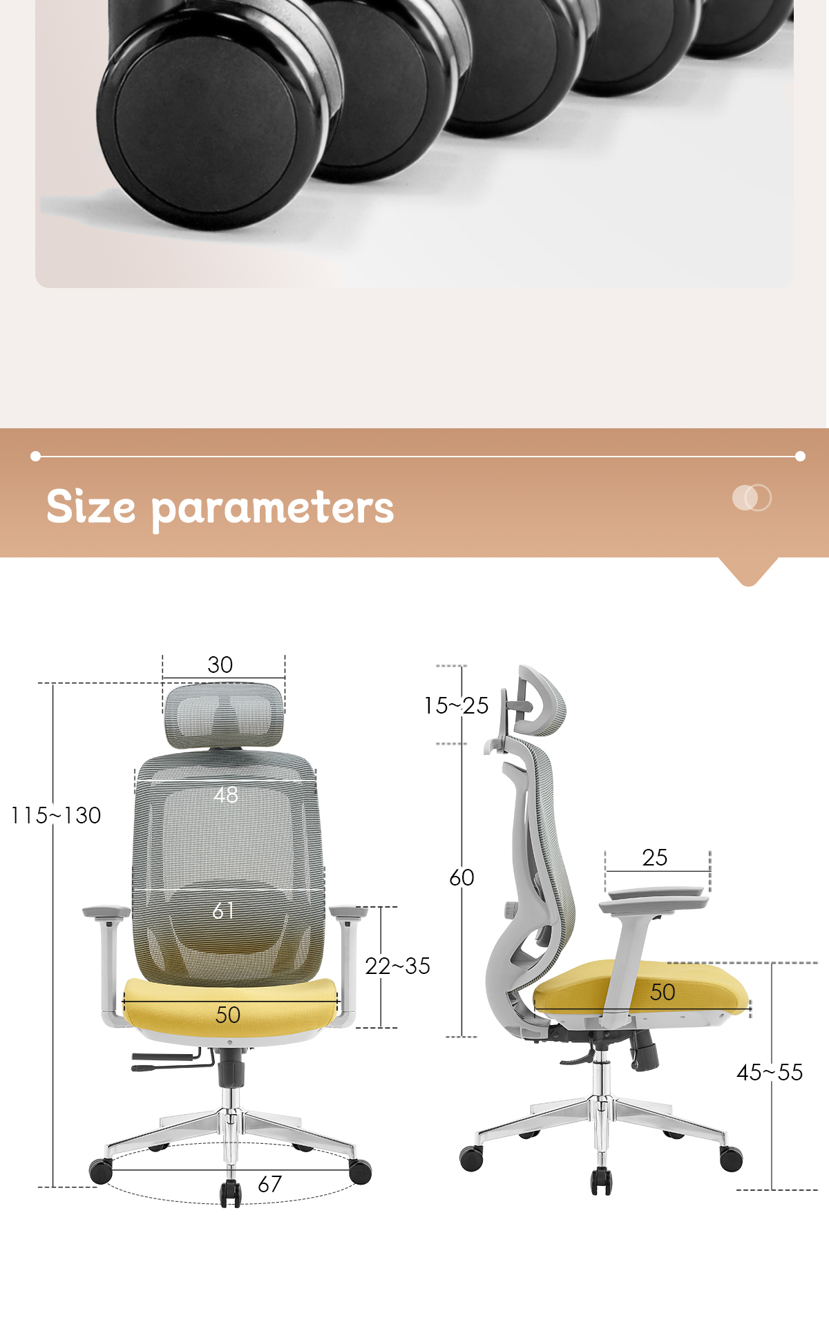 Wisdom Star Aesthetic chair inplay chair Ergonomic Chair Home Office ...