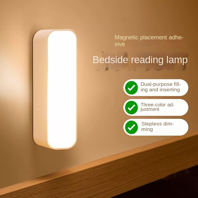 Rechargeable Magnetic LED Table Lamp Study Light For Room | Shopee ...