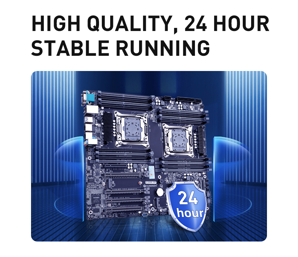 HUANANZHI X10X99 16D Dual CPU Server Motherboard Set LGA 2011-3 DDR4 ...