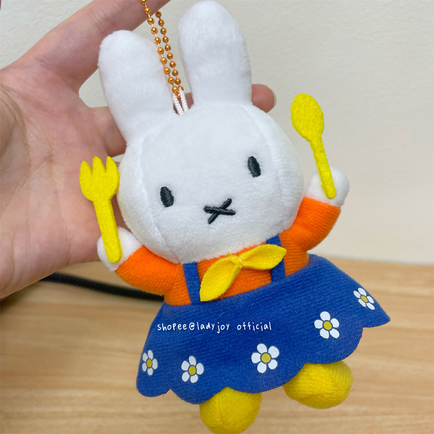 Japanese Cute Miffy Rabbit Plush Pendant Cartoon Doll Pendant Bag ...