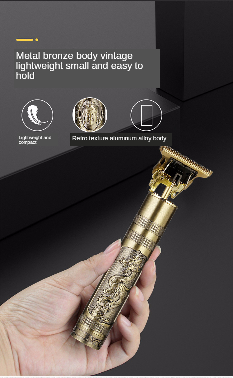 Electric Hair Clipper Trimmer USB Rechargeable Razor Clipper Shaver ...