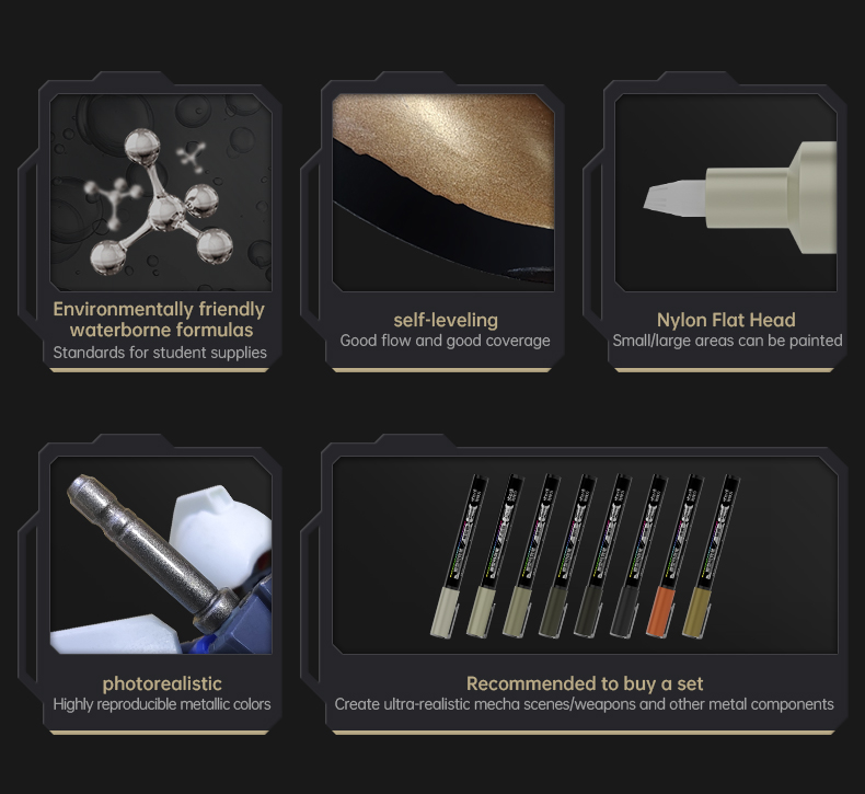 Stedi Metal Marker Model Internal Structure Pluke Coloring High Power ...