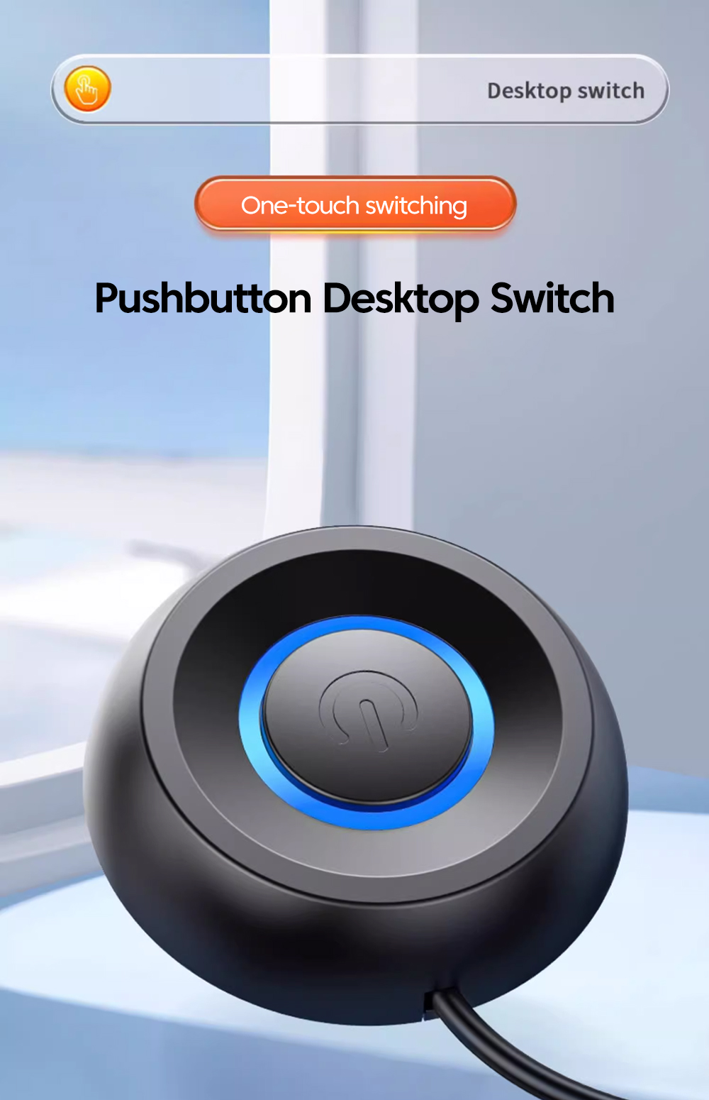 2m Computer Desktop Switch LED Lights PC Motherboard External Start ...