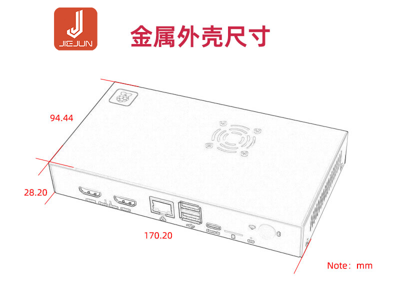 Compute Module 5 IO Board Compute module baseboard of the Raspberry PI ...