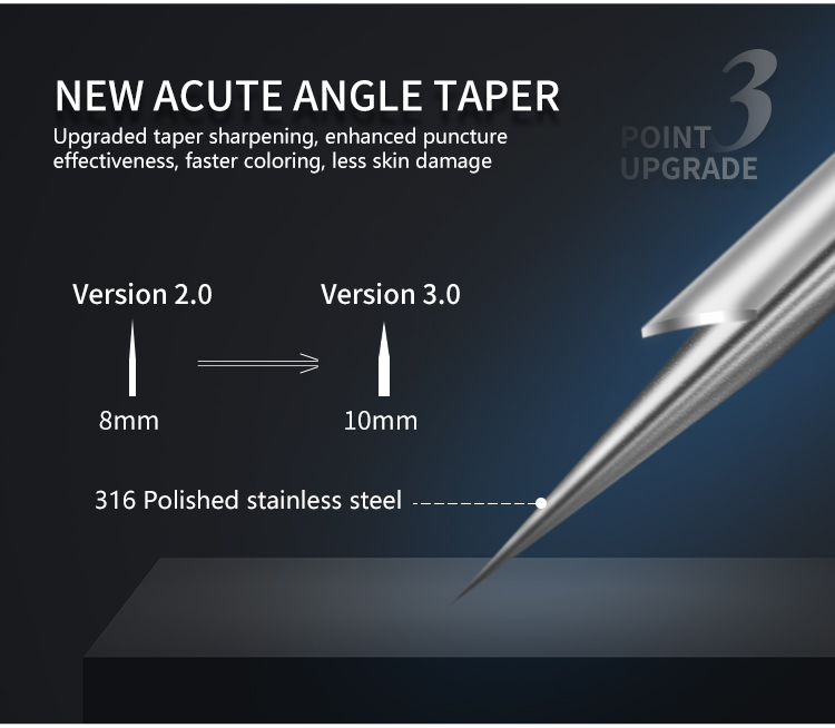 SOBER Skin Camouflage Reconstruction 10PCS/Box Needles Tattoo Body Art ...