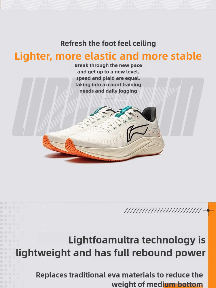 LI-NING RED HARE 7 Men Support stable racing training shoes ARPU009 ...