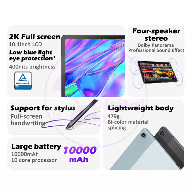 【4 gifts】NUMVIBE S11 NEW 5G Android Tablet WiFi Dual SIM 512GB 10.1 ...