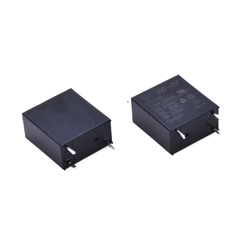 Mini Relay JQC-25F 012-H HF25F 024-H 20A 3 Pins 2 Pins Small Relay ...