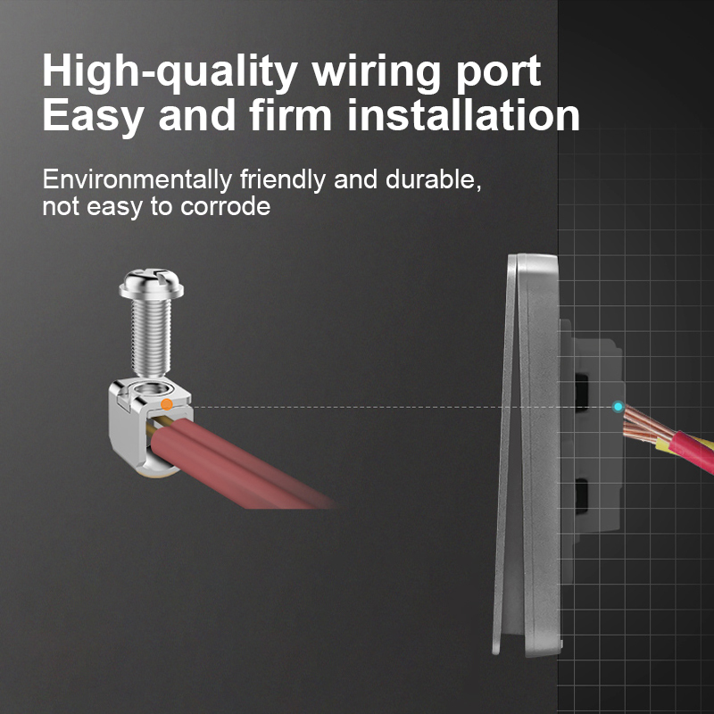 Vollai 1/2/3/4 Gang 1/2 way wall switch for light electrical 3/6 pin ...