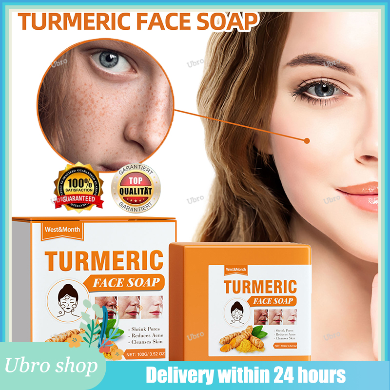 Turmeric Soap Prevents Blackheads Whiteheads Pimples Turmeric Soap ...