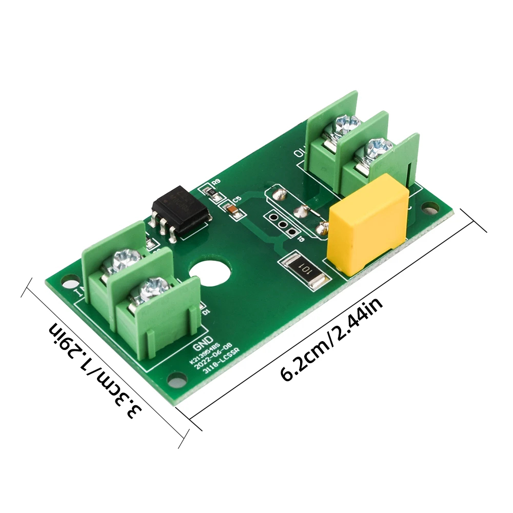 1 Channel SCR Thyristor Solid State Relay Switch Module Photoelectric ...