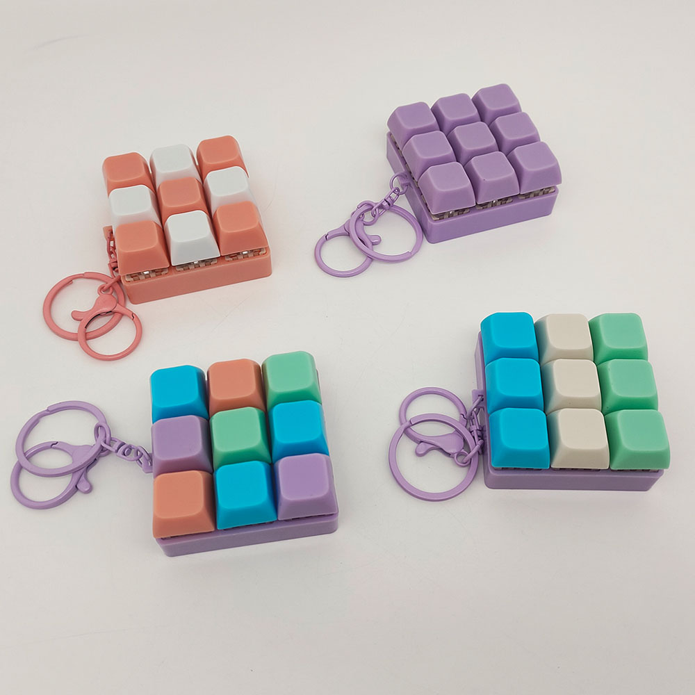 Mechanical Keyboard Keycap RGB Color Tester Fingertip Leisure ...