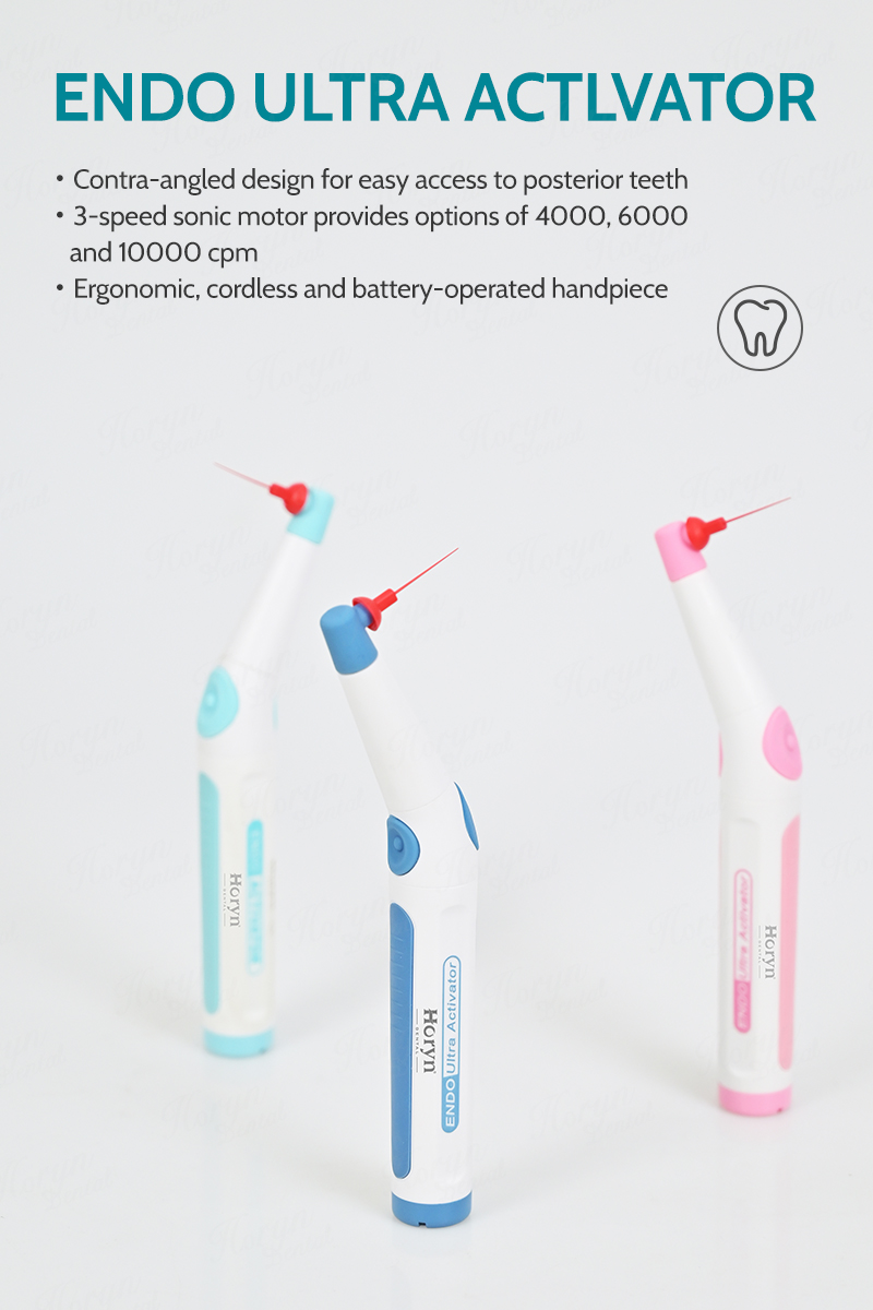 60 Tips Dental Wireless Ultrasonic Activator Endo Ultra Activator ...