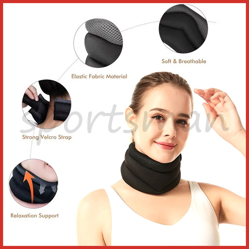 Cervical Protection Bracket Soft Foam Cervicorrect Neck Brace ...