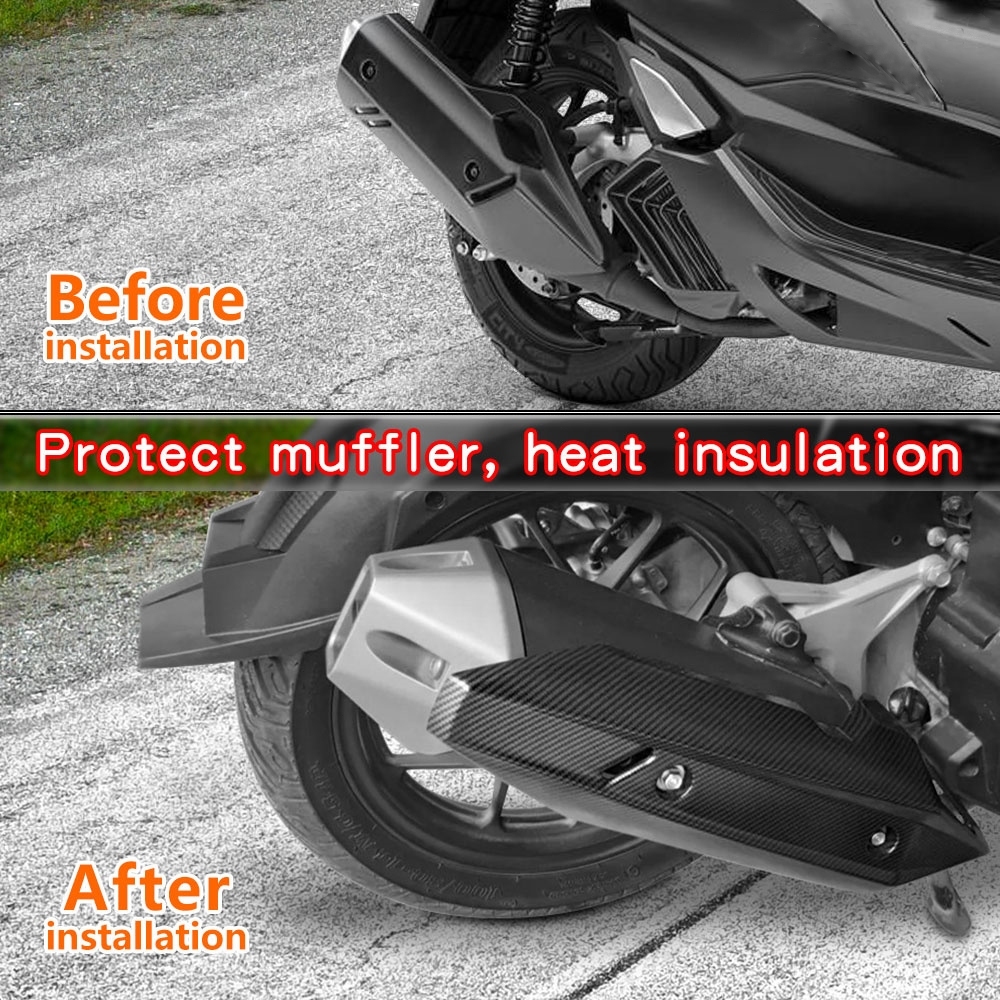 Kparts HONDA CLICK V3 CLICK V2 GAME CHANGER MUFFLER COVER FOR HONDA ...