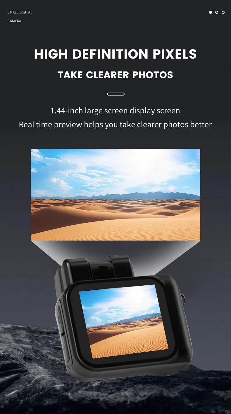 (Local Seller) Y4000 HD1080P Mini Digital Camera Portable Pocket Cam ...