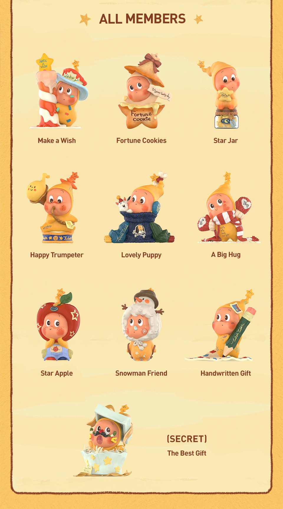 POP MART Twinkle Twinkle The Gifts From Stars Series Blind Box Action ...