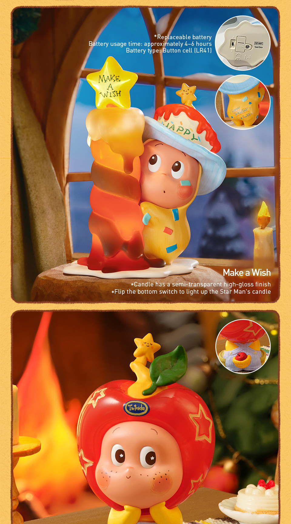 POP MART Twinkle Twinkle The Gifts From Stars Series Figures Blind Box ...