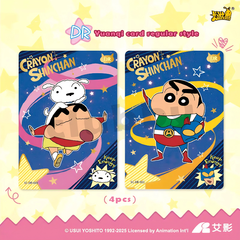 Crayon shin chan card KaYou rare SR/VR/DR card Vitality Pack First ...