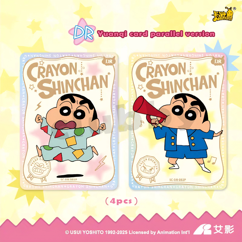Crayon shin chan card KaYou rare SR/VR/DR card Vitality Pack First ...