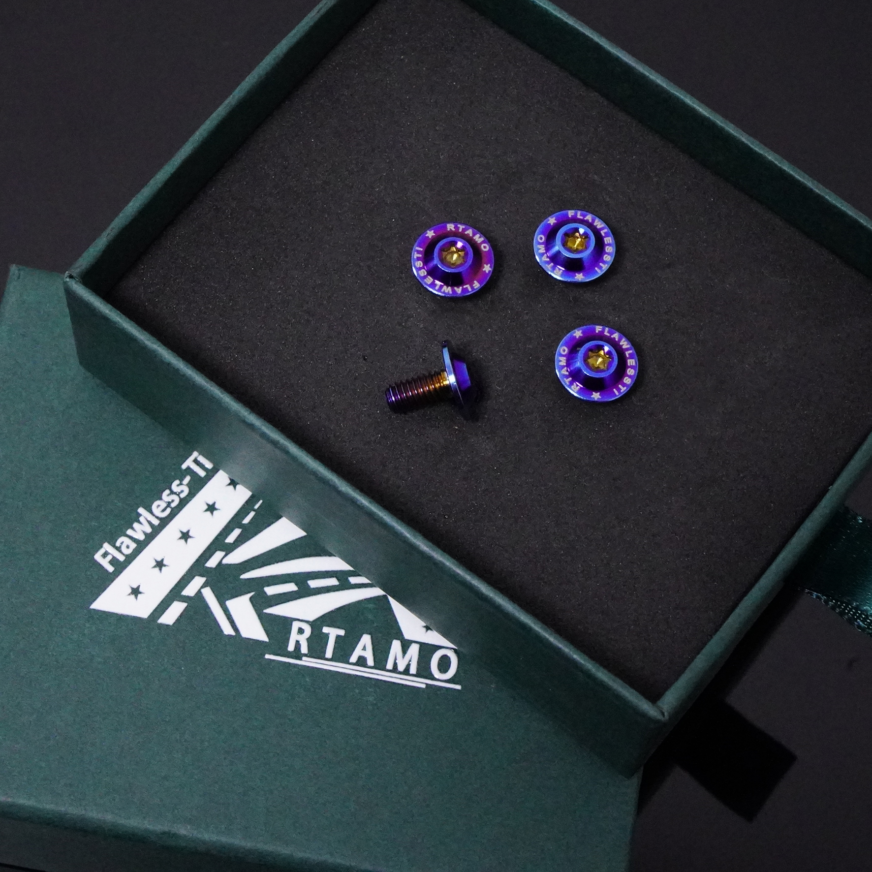 RTAMO Titanium Gr5 AGV K3 K4 K5 PISTA/GPRR KYT Helmet Bolt Lens Mounted ...