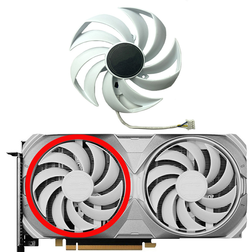 Graphics Card Fans Cooling Fan Accessories for MSI RTX4070 /4070ti ...