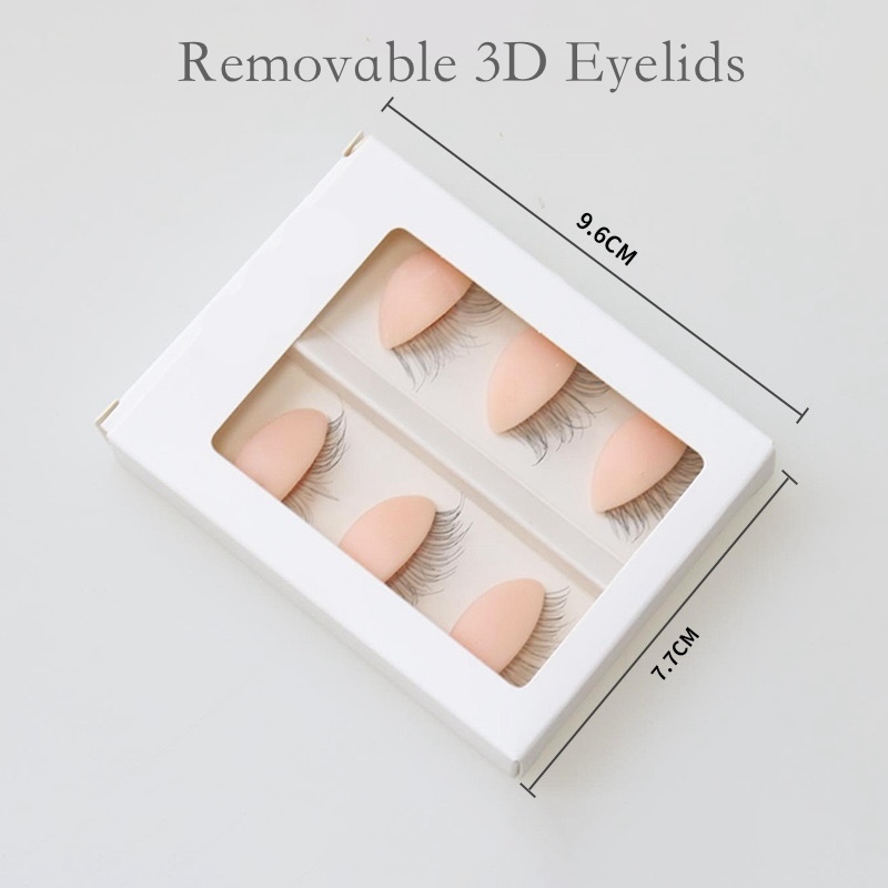 PRAECLARUS 3D Face Training Mannequin False Eyelash Extension Practice ...