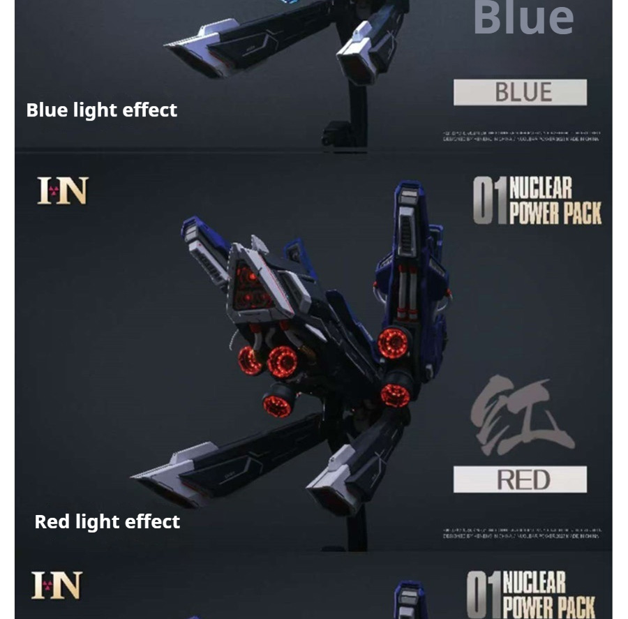 Hn Nuclear Energy 2.0 Model Nuclear backpack Assembled backpack RG Zeon ...