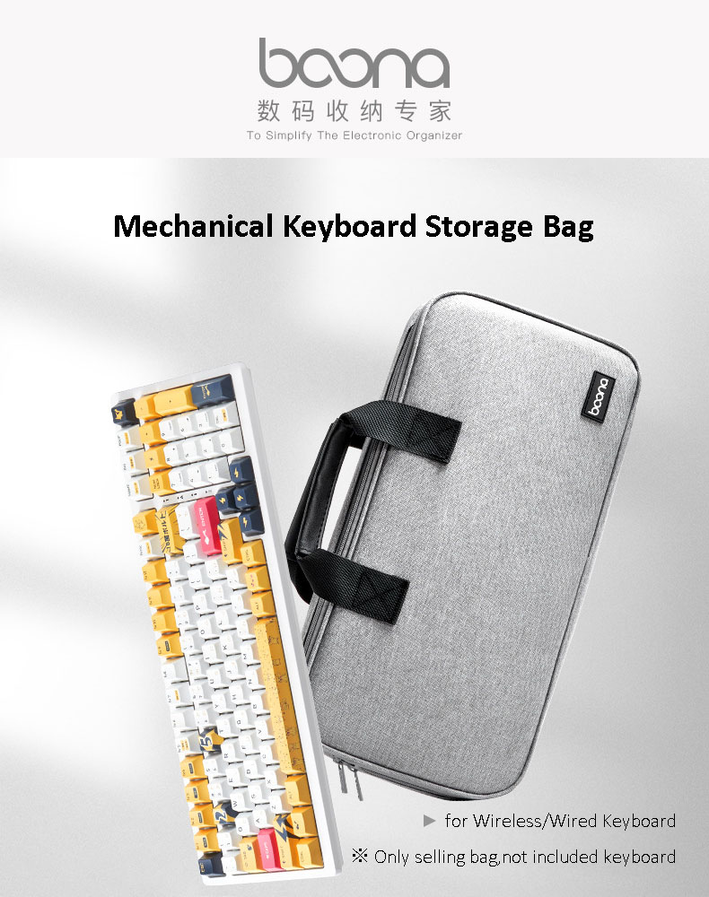 Mechanical Keyboard Storage Bag Portable keyboard Organizer Case ...