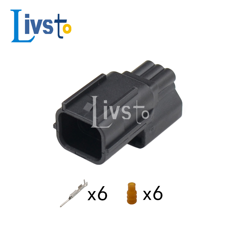 1 pcs 6pin female male connector plug7282-2764-30/7283-2764-30 is ...