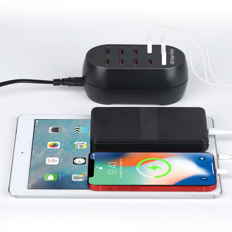 10 Port USB Charger Station 50W/10A Multi Port USB Hub Charger with for ...