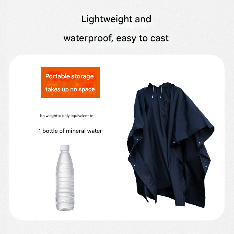 Adult Non-Disposable Eva Raincoat For Electric Car Outdoor Lightweight ...