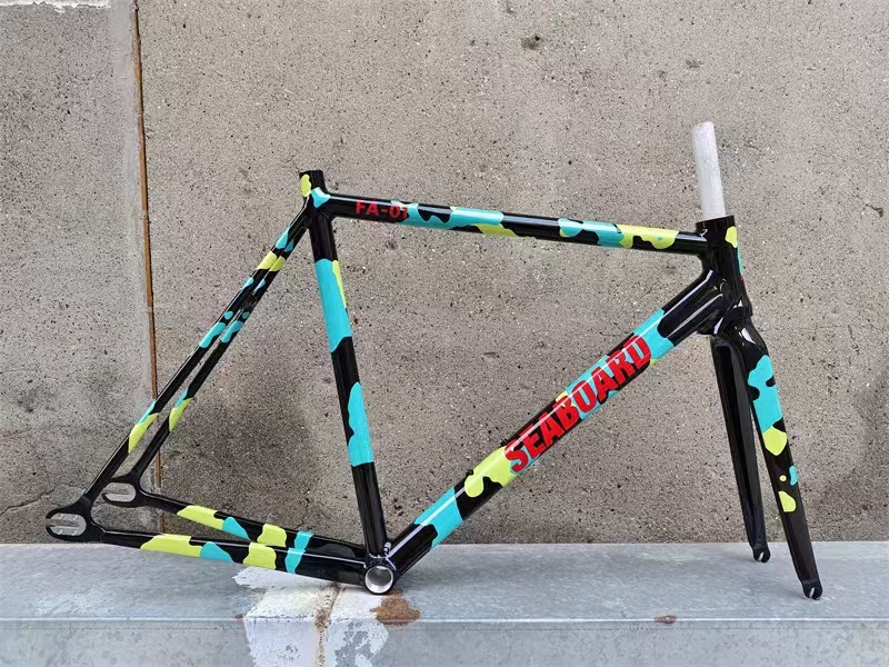 Seaboard FA01 Fixed Gear Aluminium Alloy Frame 52cm 55cm Size 700c Single Speed Bike Frame ...