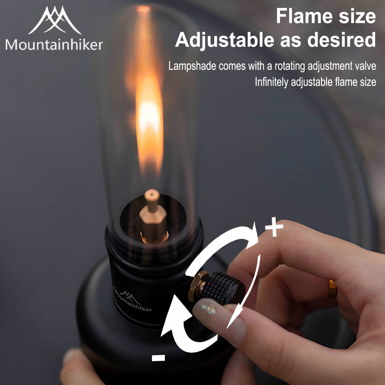 New Portable Camping Gas Candle Lamp Light Compact Butane Gas Light ...