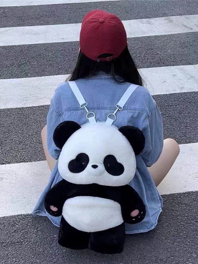 【24H SHIP】Panda Backpack Panda Shoulder Bag High Quality from Taiwan ...